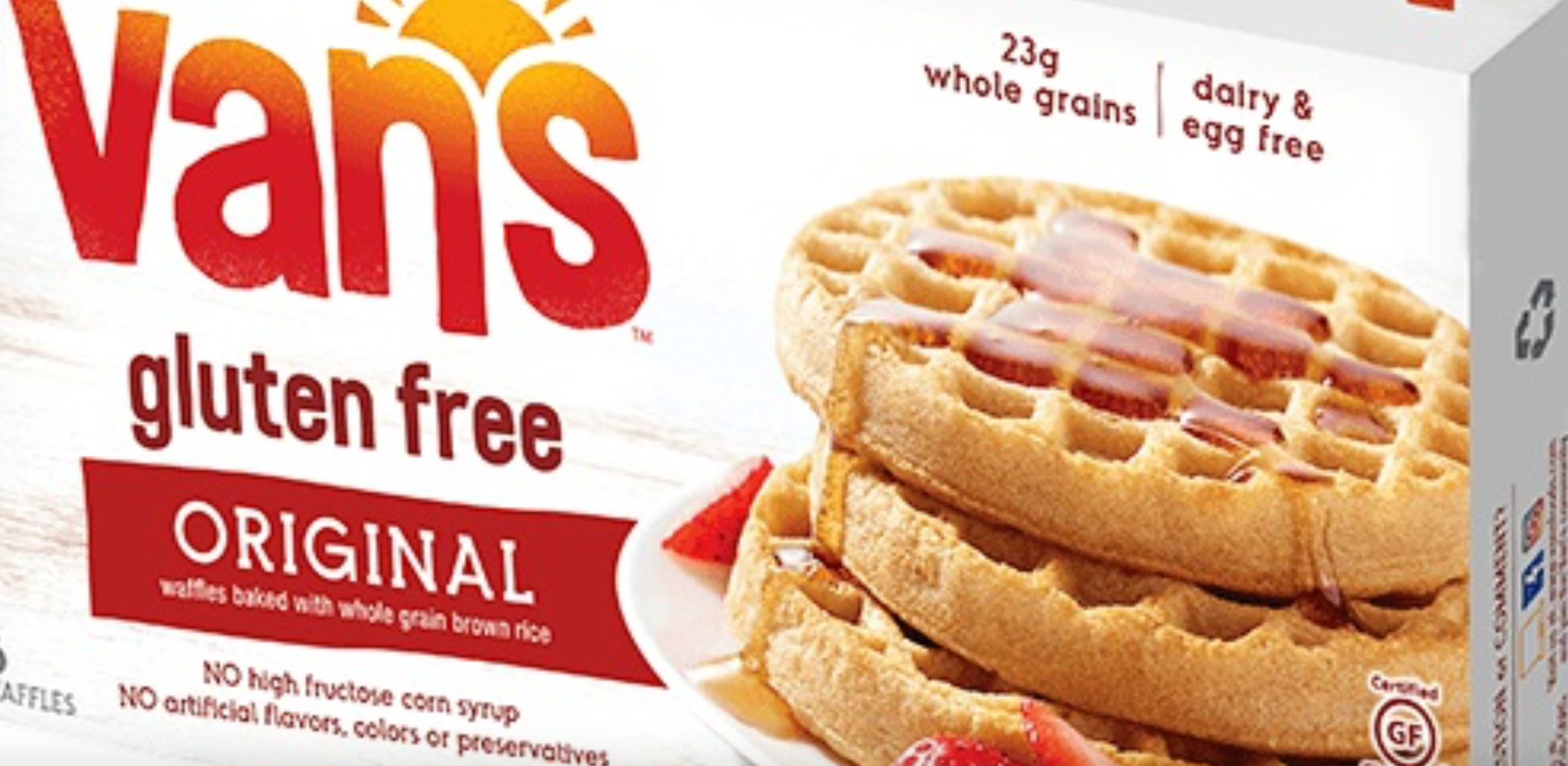 Van's Gluten Free Waffle - 1 waffle