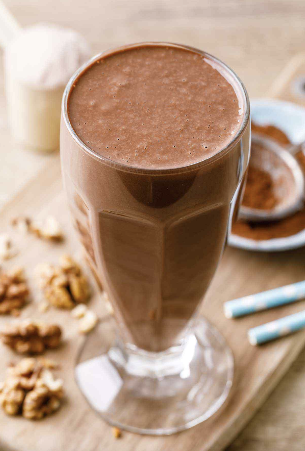 Triple Dark Chocolate Protein Shake